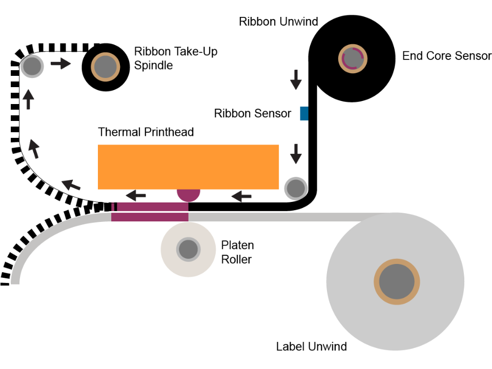 Thermal Transfer Printer Mechanics